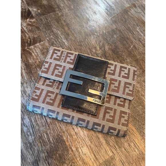 Fendi | Bags | Vintage Fendi Compact Wallet | Poshmark